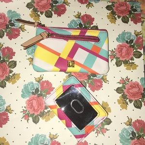 Bags | Colorful Wallet Set With 3 Compartments Insert | Poshmark